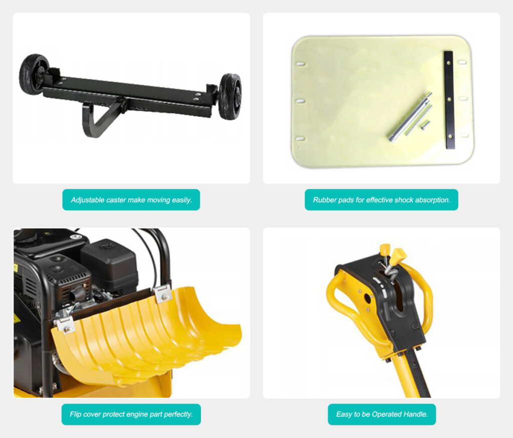 Petrol reversible plate compactor TRADE PEAK amazing QTP0719